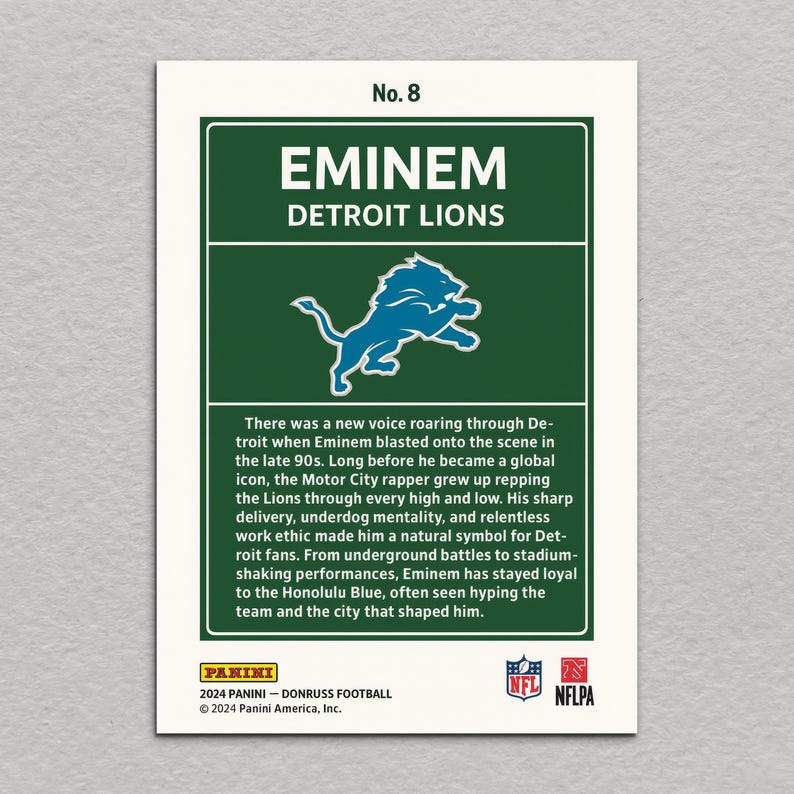 Eminem Downtown Rare Limited Edition /20 Hip-hop Trading Card - Etsy ...