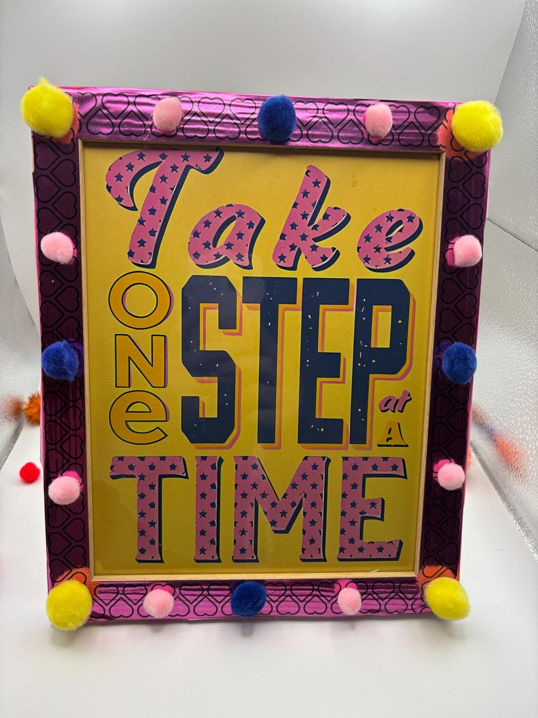 Handmade Positive Affirmation Frame – Bright & Uplifting Gift - Etsy