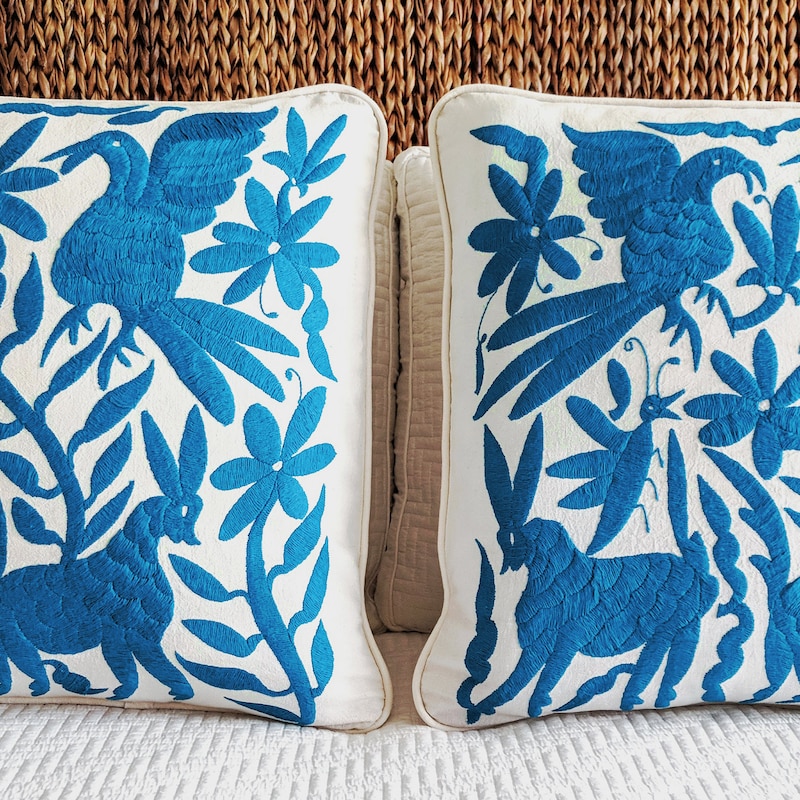 Cobalt Blue Pillows - Etsy