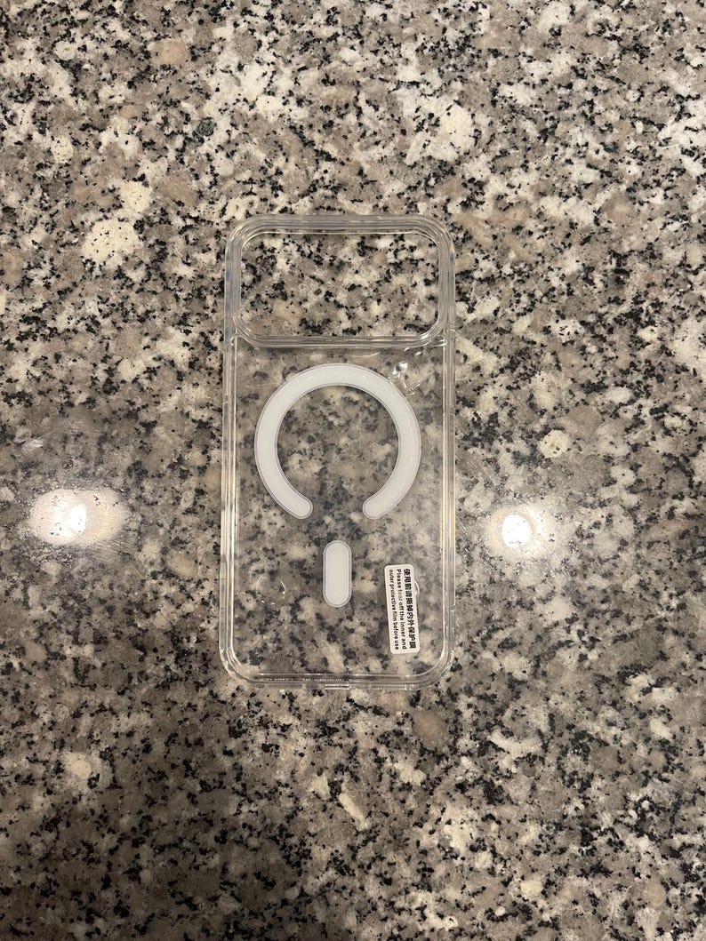 Clear Magsafe iPhone 17 & iPhone 17 Pro Max Case | Anti-yellow ...