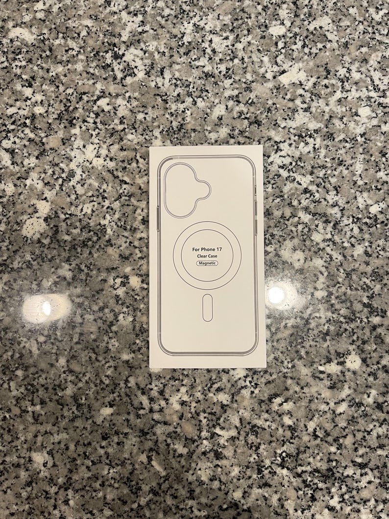 Clear Magsafe iPhone 17 & iPhone 17 Pro Max Case | Anti-yellow ...