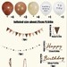 Boho Neutral Birthday Balloon Garland Kit, Beige Party Decor - Etsy