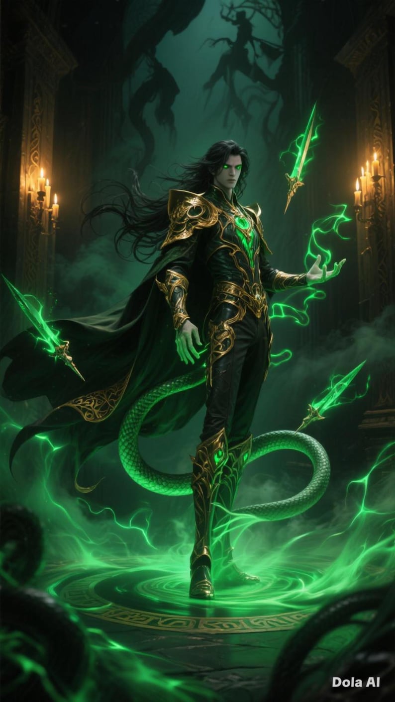 Mythic Gods Power Trio Thunder, Magic & Forge Fantasy Art Bundle - Etsy