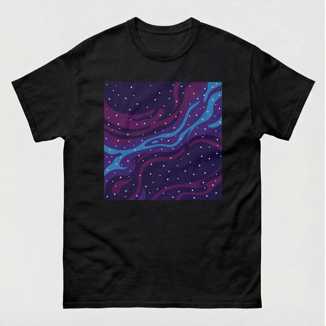 Ethereal Cosmic Nebula Liminal Space Unisex T-shirt - Etsy