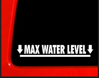 Water Level Decal - Etsy