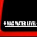 Max Water Level - Funny 4x4 Sticker for Car, Truck, Laptop - off Road ...