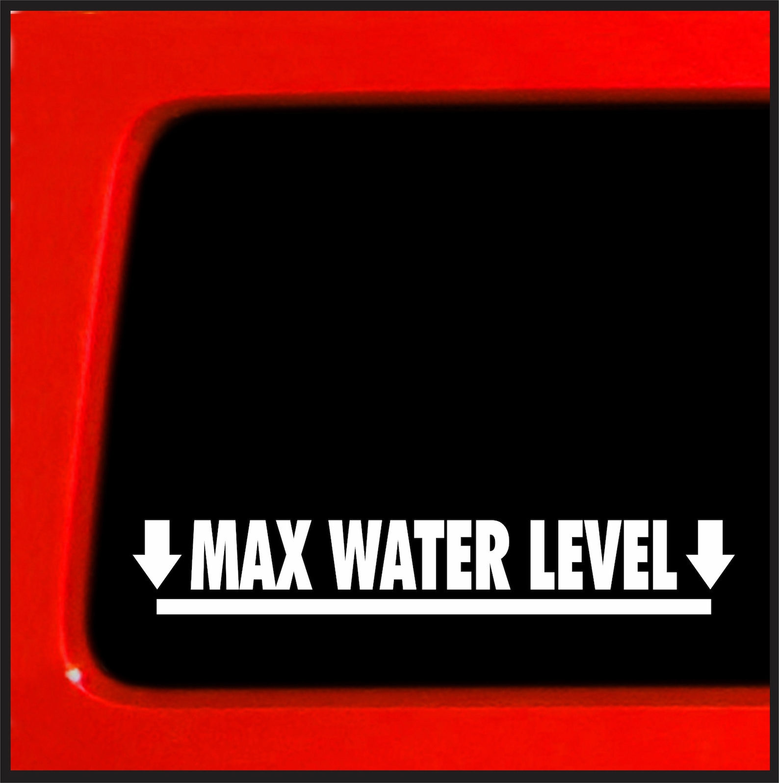Max Water Level Funny 4x4 Sticker for Car Truck Laptop - Etsy