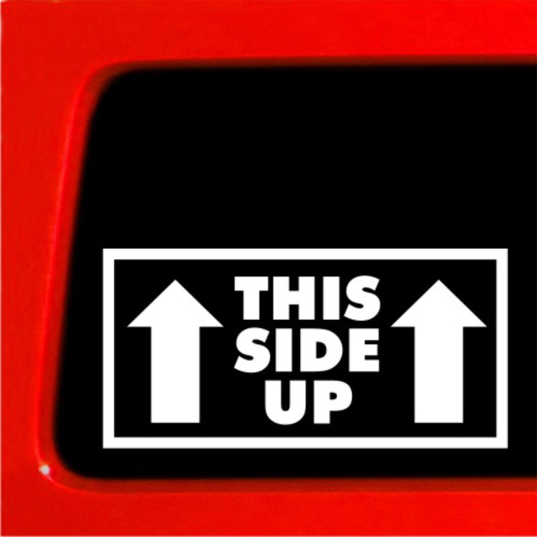 Sticker Connection | This Side up | Vinyl Decal Sticker for Jeep Diesel ...