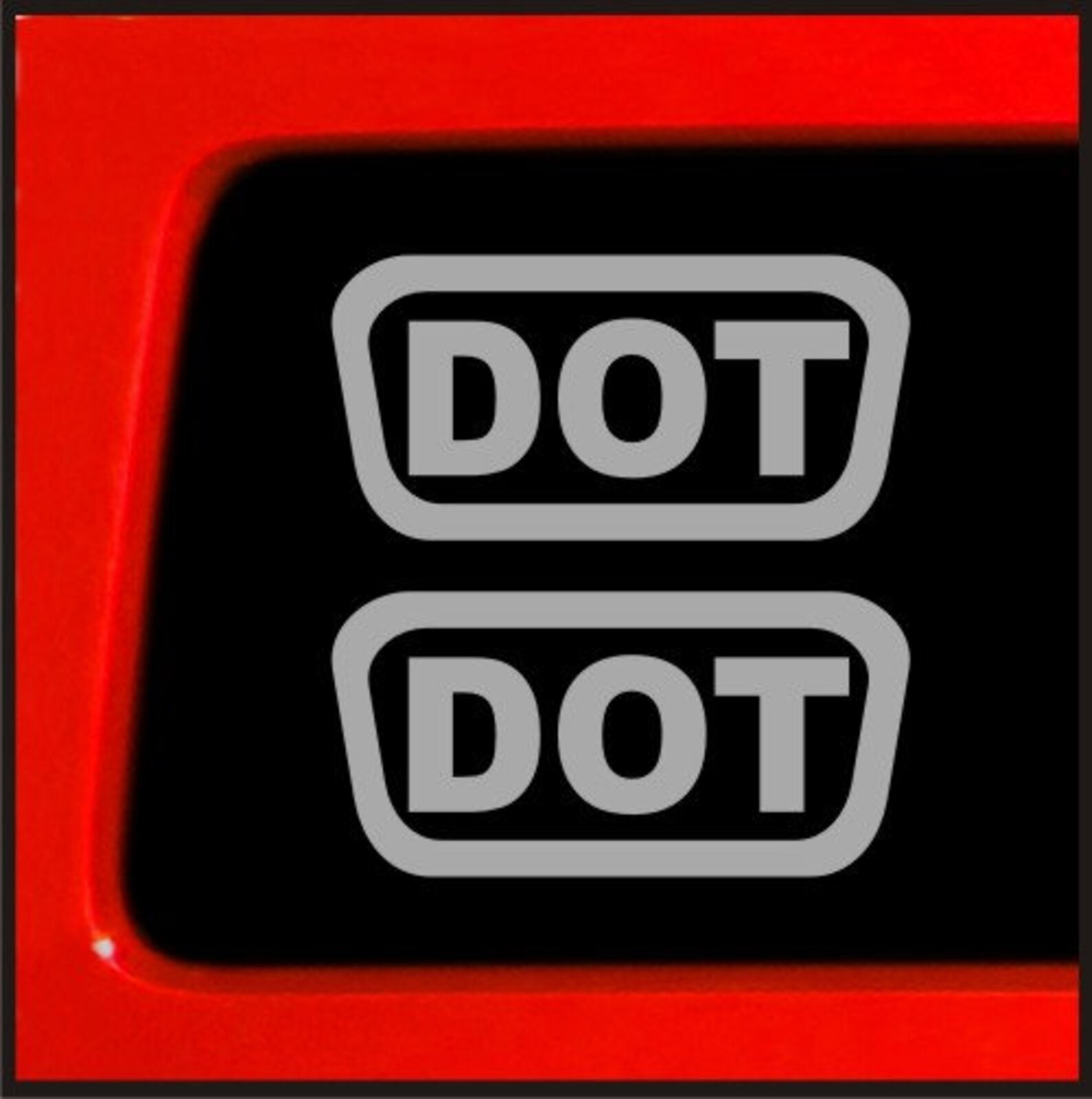 2 DOT Helmet Decals Sticker Pack Set Free Shipping Motorcycle Helmet ...