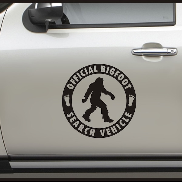Large Bigfoot Decal - Etsy