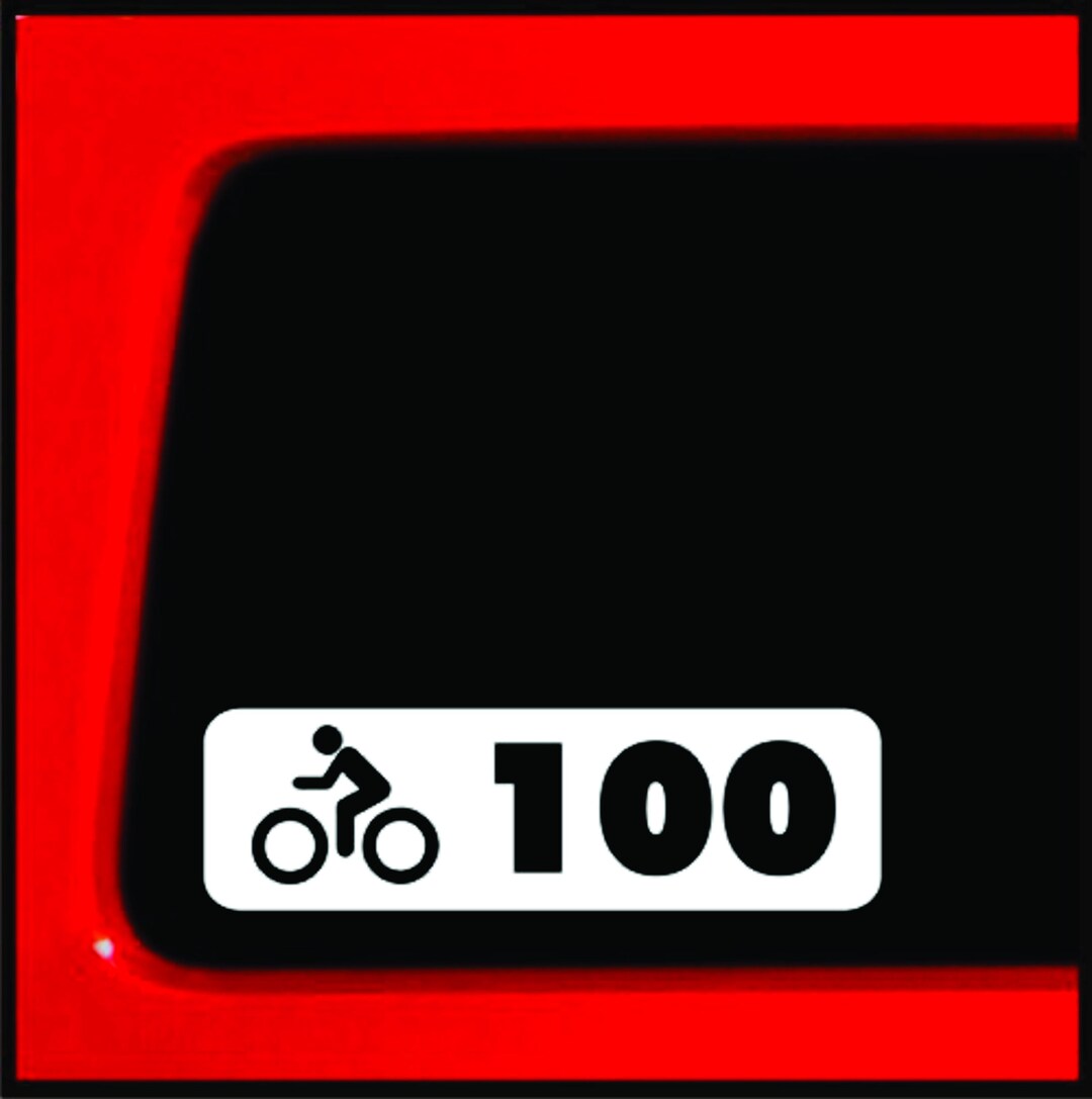 Sticker Connection | Century Biking Sticker Bumper Sticker Decal for ...