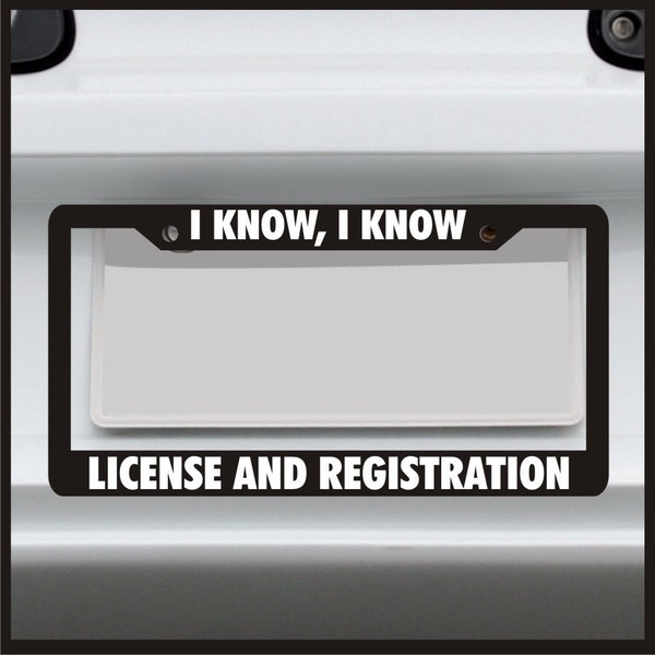 Funny Custom License Plates - Etsy