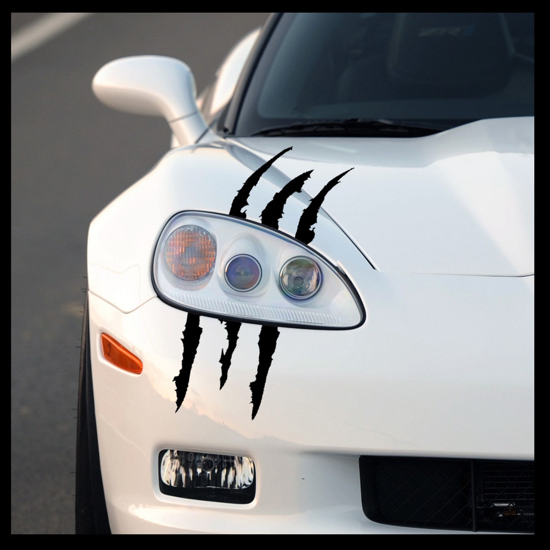 Claw Marks Vinyl Decal for Car, Truck, SUV Universal Fitment 10 Colors ...