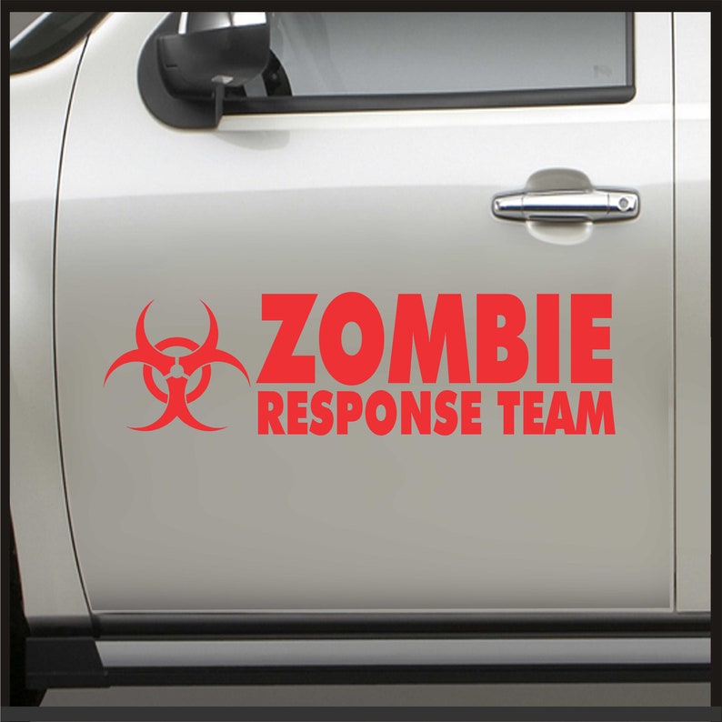 Zombie Response Team Vehicle Sticker Set for Jeep Wrangler - Etsy