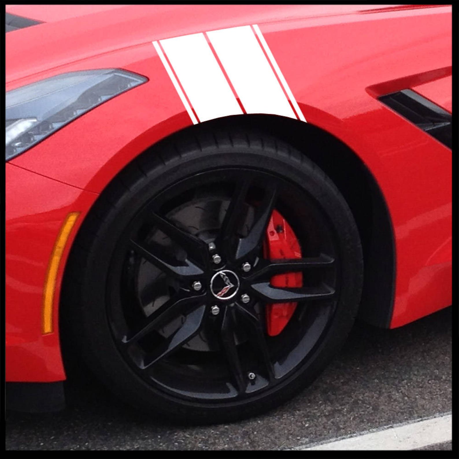 Fender Stripes Vinyl Hash Marks Universal Racing Stripe - Etsy