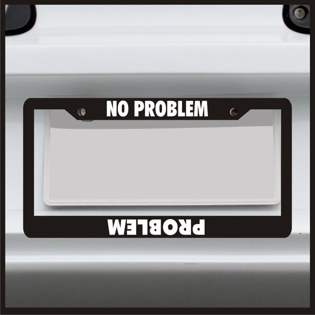Sticker Connection | No Problem / Problem | Universal Funny License ...