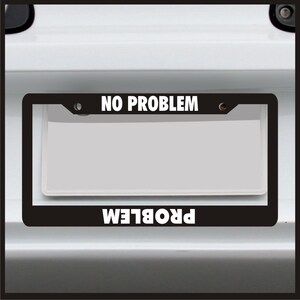 Sticker Connection | No Problem / Problem | Universal Funny License ...