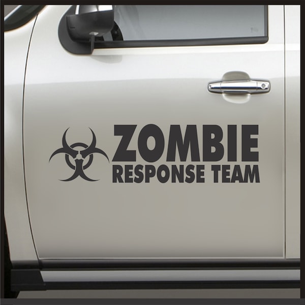 Zombie Car Decal - Etsy