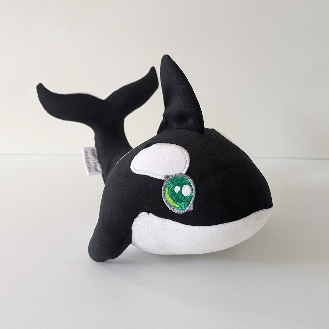 Orca Killer Whale Plushie, Soft Toy, Kids Stuffed Toy Handmade From ...