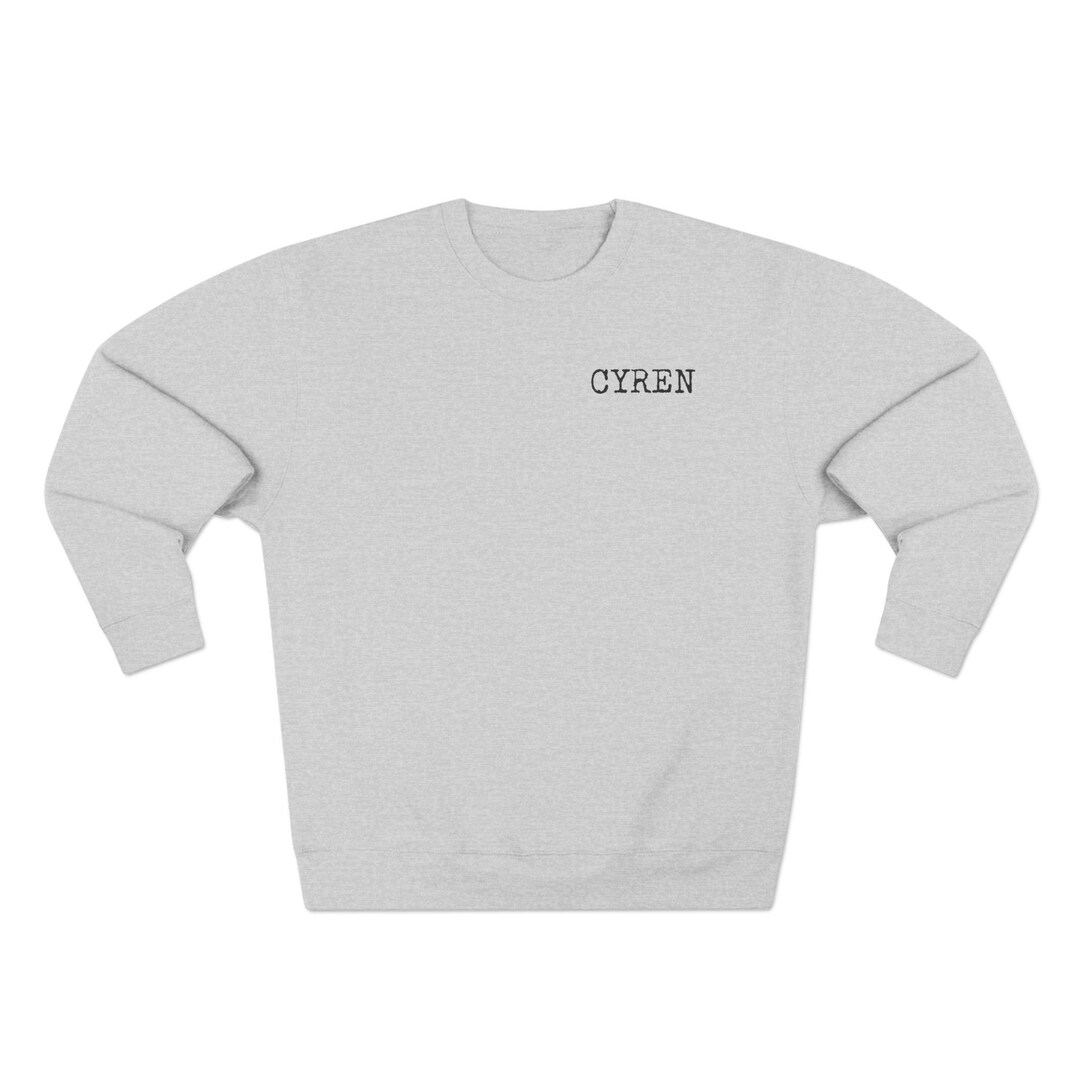 Skeleton Mermaid Sweatshirt | Cyren Logo, Nautical Skull Mermaid Back ...