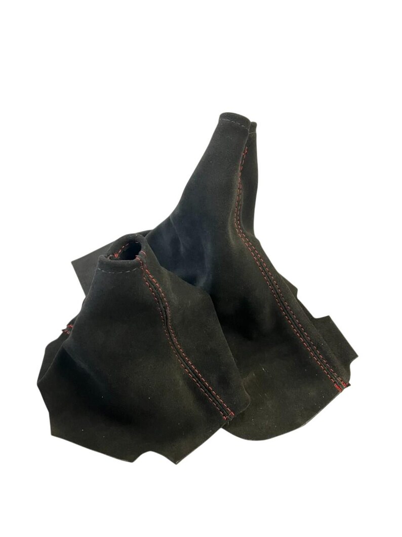 For Chevy Corvette C6 Suede Shift Boot Cover, Custom Stitch (2005-2013 ...