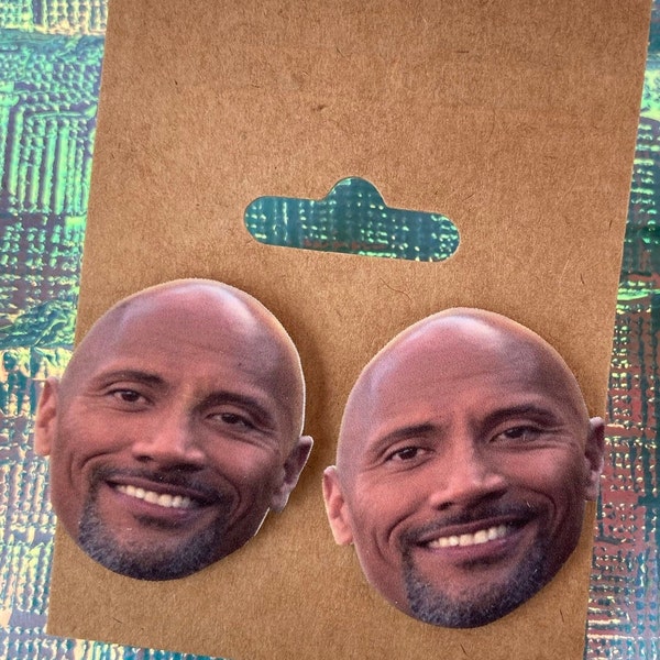 Dwayne Johnson Croc Charm - Etsy