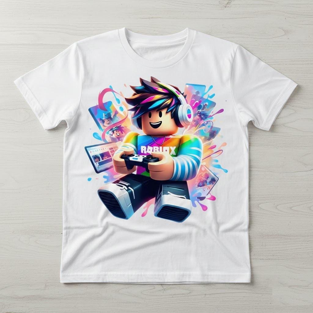 Blocky Gamer PNG Bundle | Roblox Character Clipart (digital Download ...