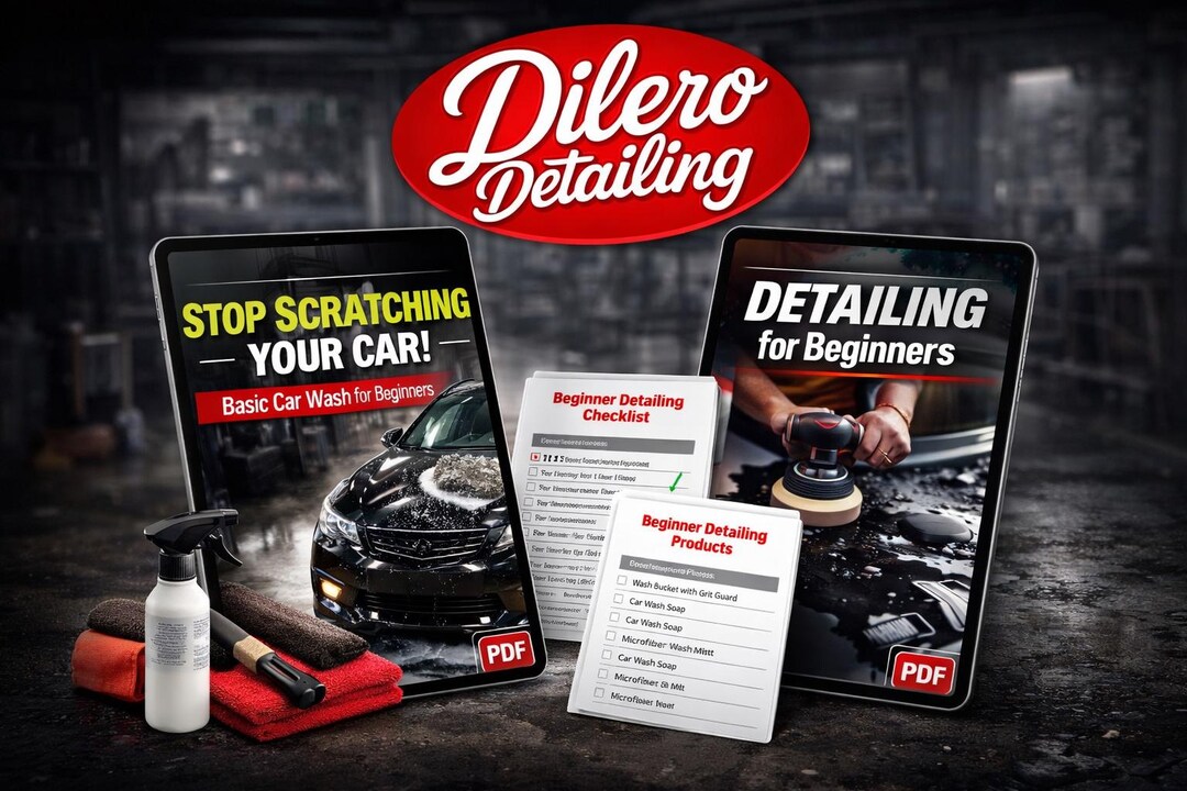 How to Wash & Detail Your Car Without Scratches| Beginner Detailing ...