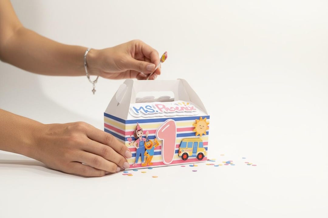 Ms. Rachel Favor (gable) Box, Treat Box - Etsy