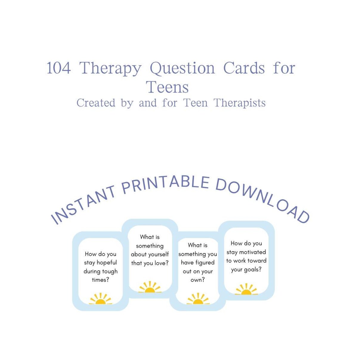 104 Strength-based Therapy Questions for Teens | Counseling Prompts ...