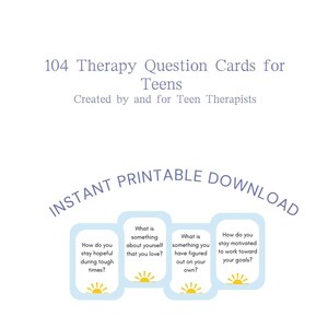 104 Strength-based Therapy Questions for Teens | Counseling Prompts ...