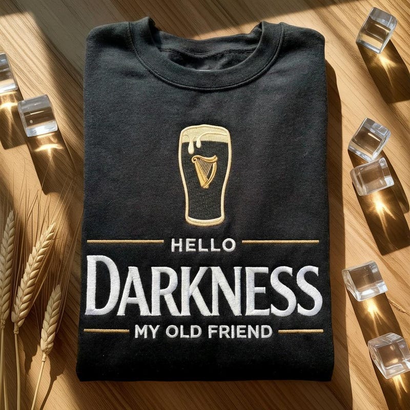 Hello Darkness My Old Friend Sweatshirt - Etsy