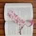 Valentine's Day Pink Coquette Acrylic Bookmark 6x2 | Personalized ...