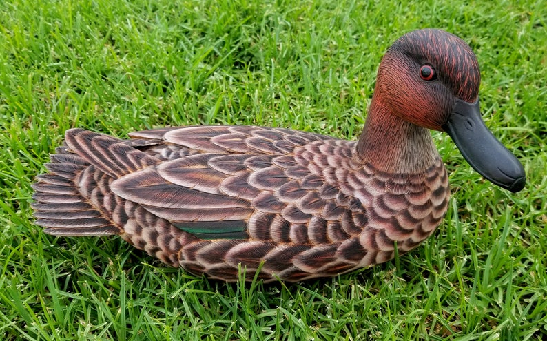 Hand Carved Wooden Goose Duck Decoy Collectible Wooden Decoy - Etsy