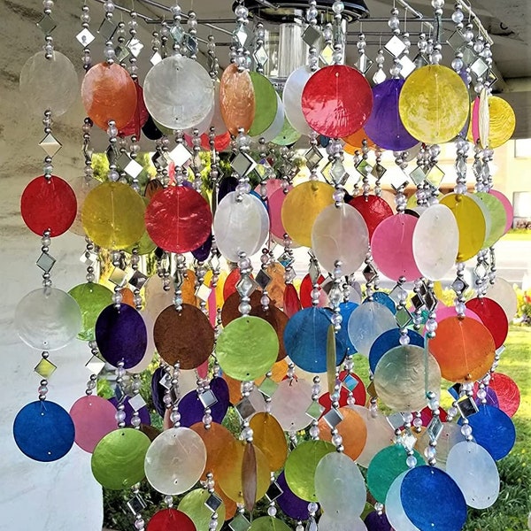 Capiz Wind Chime - Etsy