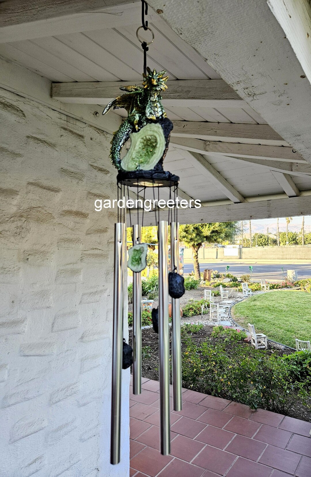 Dragon Wind Chime Dragon Wind Chime Figurine - Etsy
