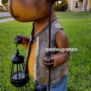 Solar Moose Garden Statue Moose Solar Lantern Figurine Moose - Etsy