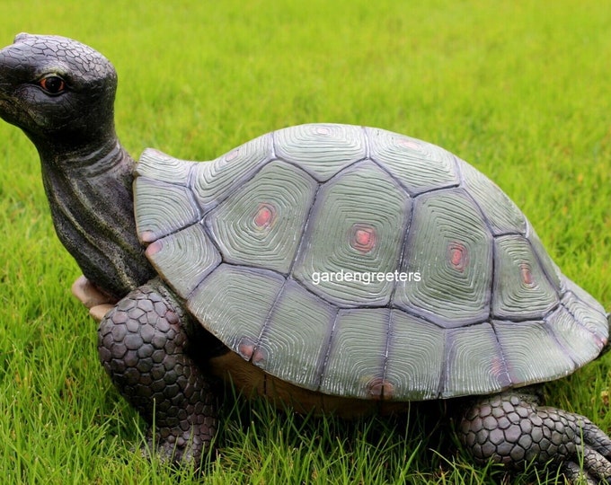 Large Turtle Statue Turtle Figurine - Etsy