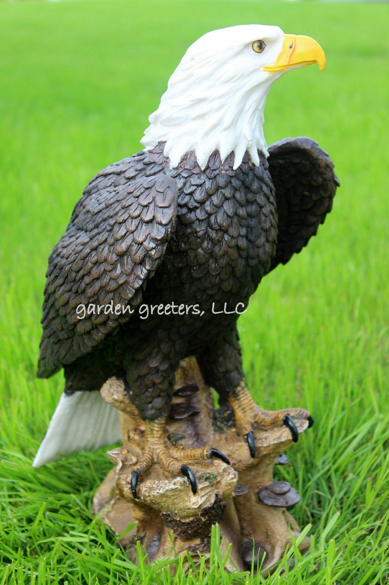 American Bald Eagle Statue American Bald Eagle Figurine Eagle - Etsy