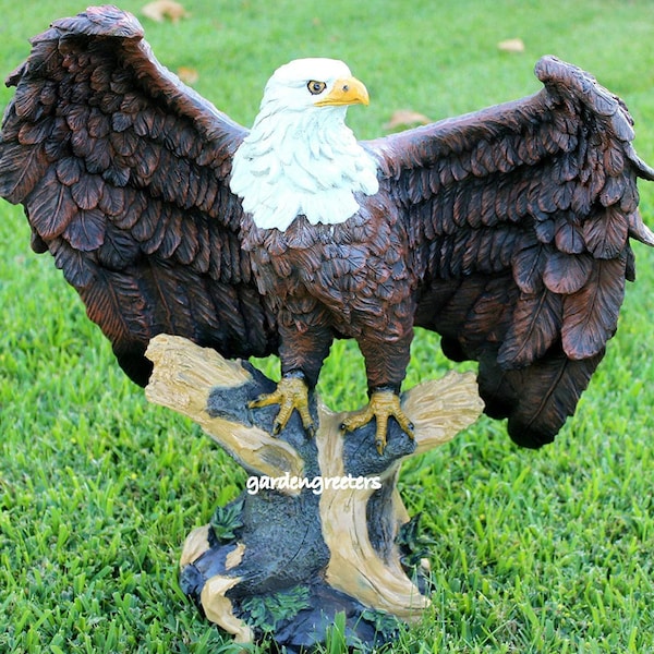 Large Eagle Statue - Etsy