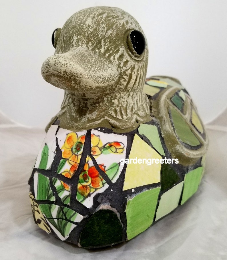 Mosaic Goose Duck Decoy Mosaic Statue Duck Goose Decoy - Etsy