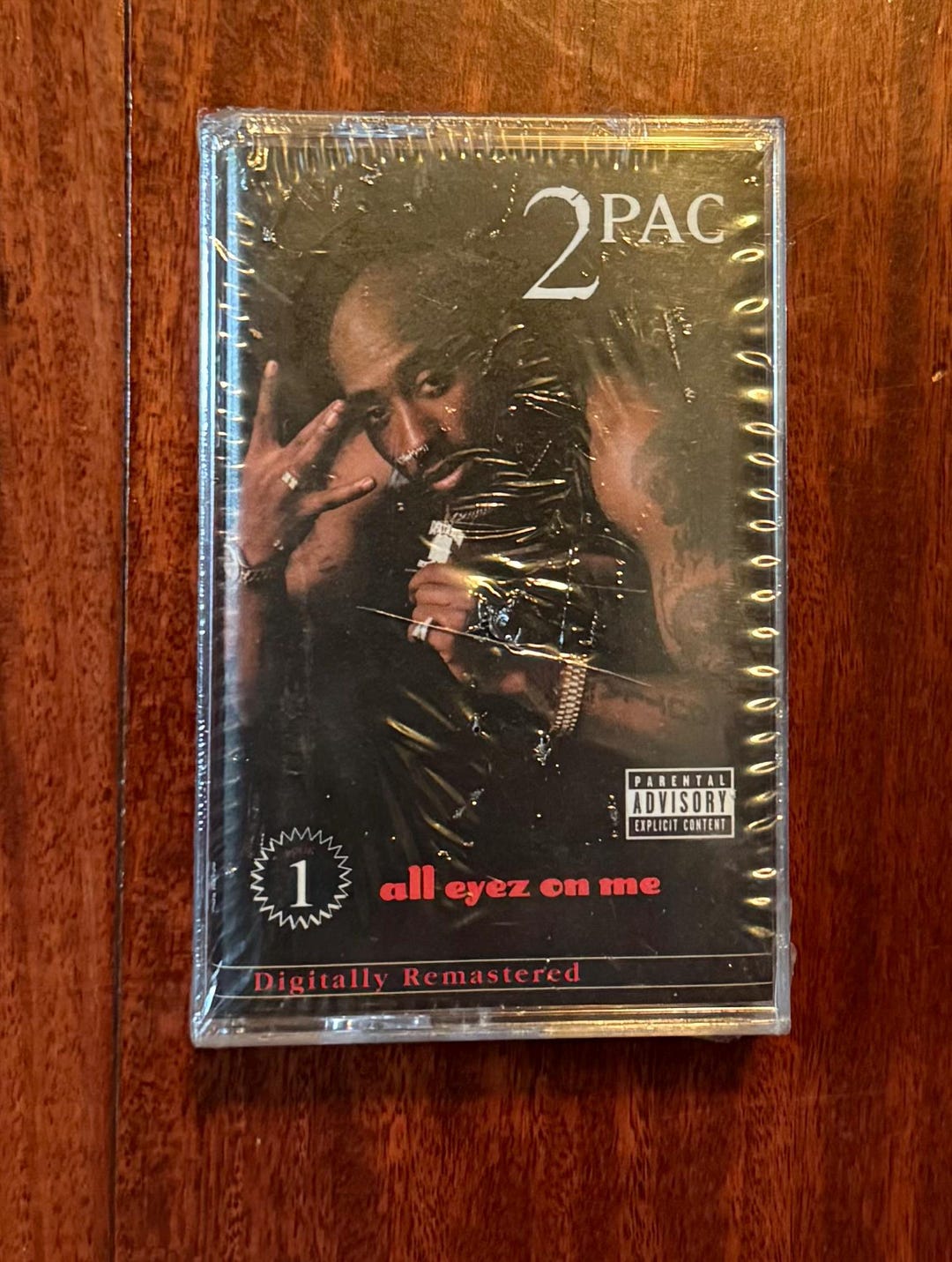 2pac All Eyez on Me US Remaster Double Cassette Tapes Sealed Rare Rap ...
