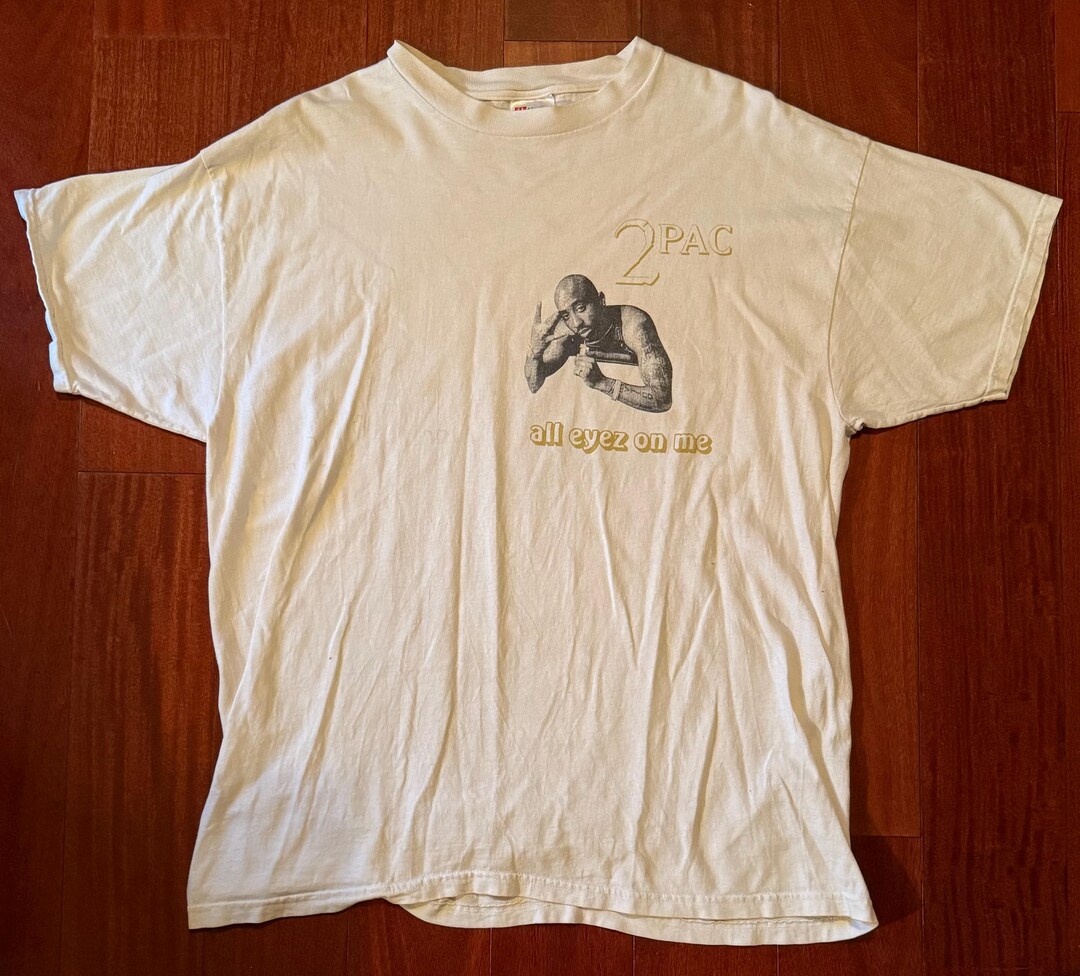 2pac Tupac All Eyez on Me East Side West Side Peace Forever US Vintage ...