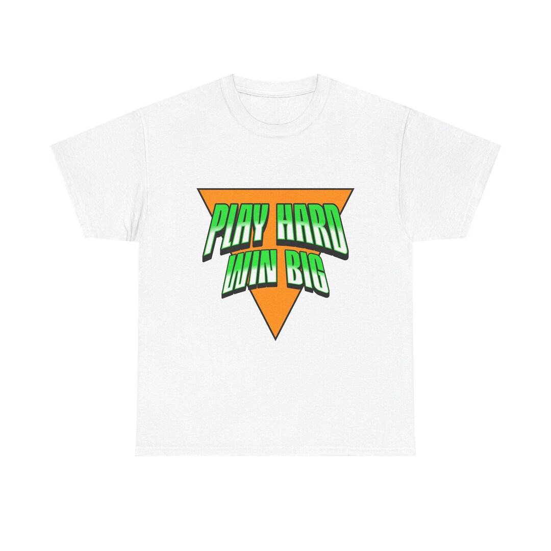 Play Hard Win Big Tee | Motivational Sports Shirt - Etsy