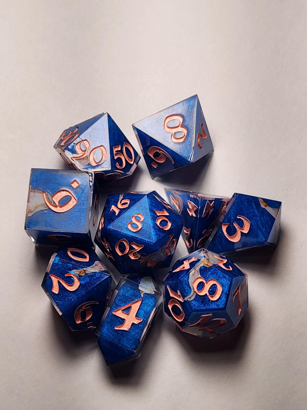 Dnd Dice: Nacreous Clouds - Etsy
