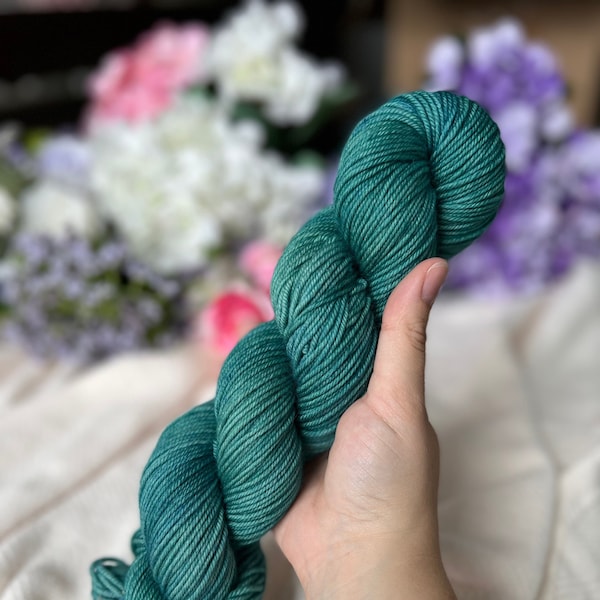 Teal Yarn - Etsy