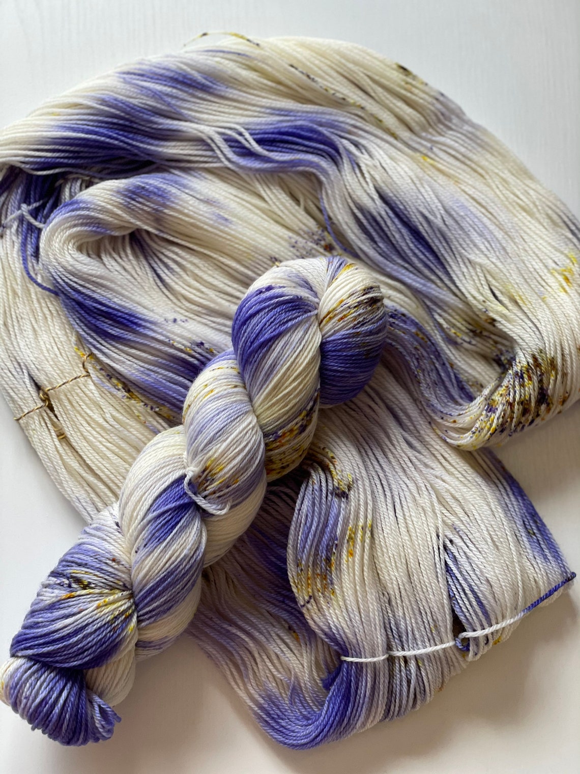 Superwash Merino Yarn Hand Dyed Purple Ombre Yarn King | Etsy