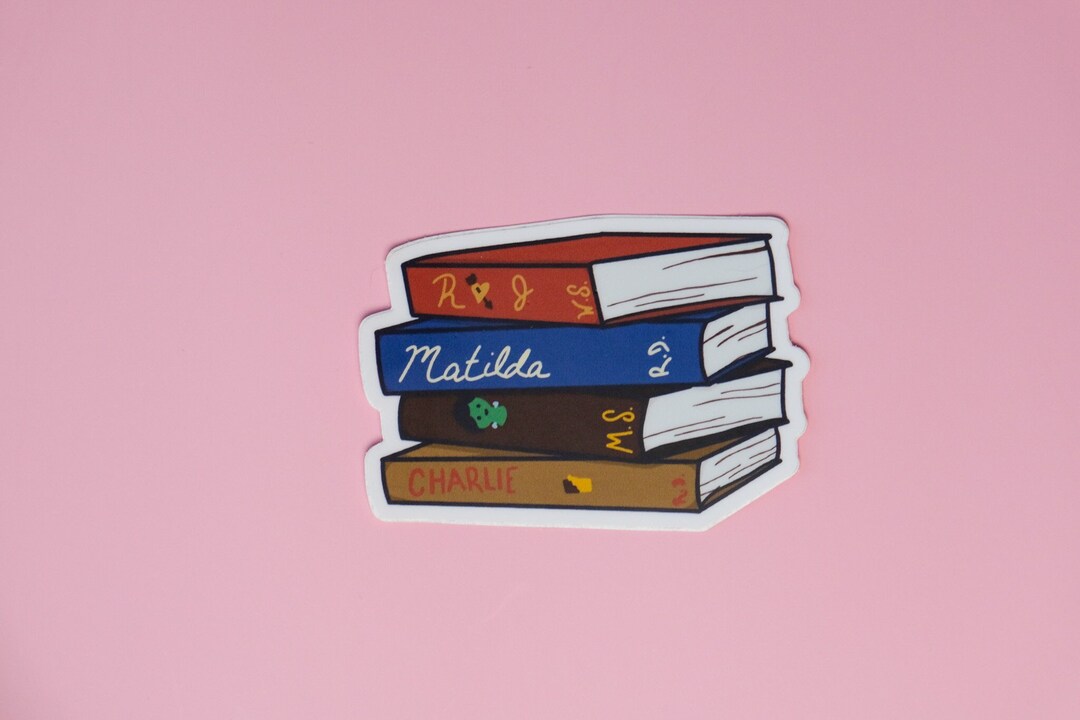 Matilda Books Stickers - Etsy
