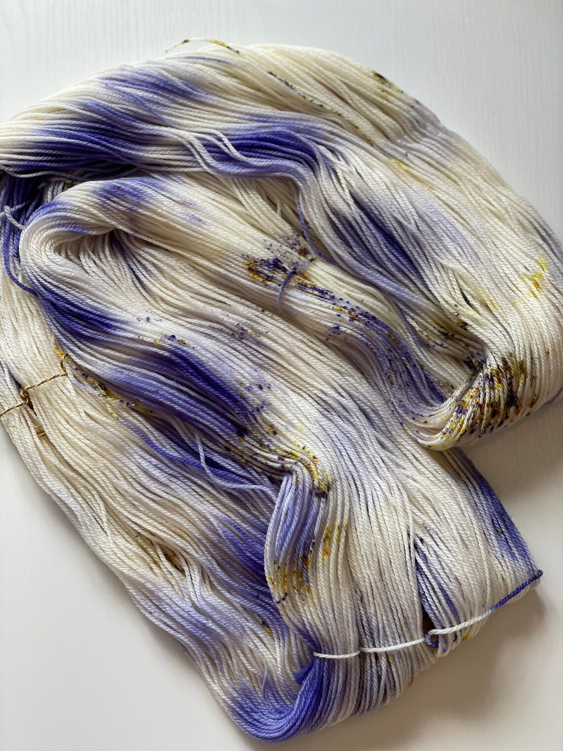 Superwash Merino Yarn Hand Dyed Purple Ombre Yarn King | Etsy