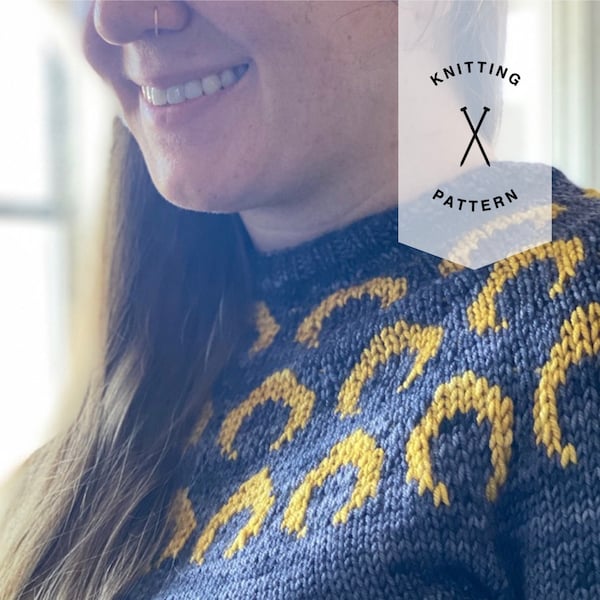 Moon Sweater - Etsy